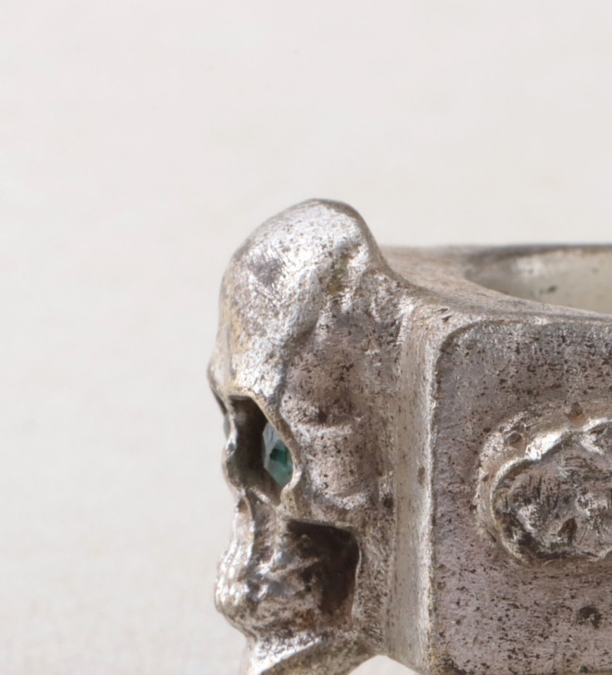WW2 oak WWII Skull Ring war period ww1 WWI Battlefield artifact ...