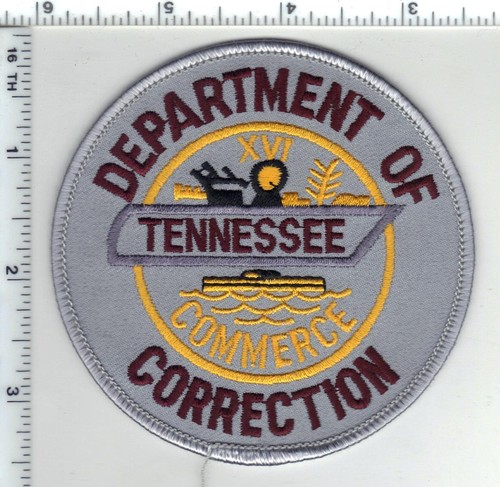 Department of Correction (Tennessee) Gray Shoulder Patch from the 1980 ...