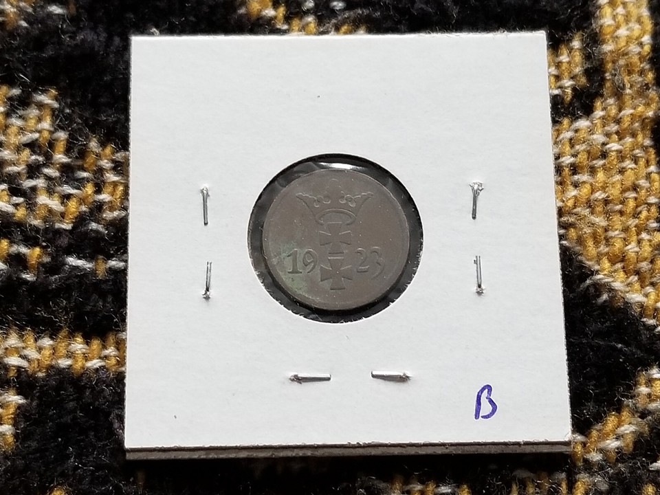 Danzig 1 Pfennig 1923 Circulated | eBay