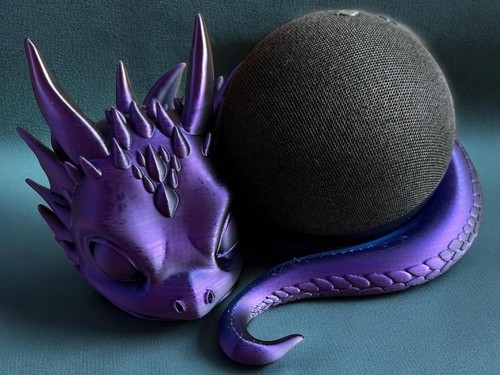 Guardian Dragon - Echo Dot Dock | 3D Printed Amazon Echo Dot Holder ...