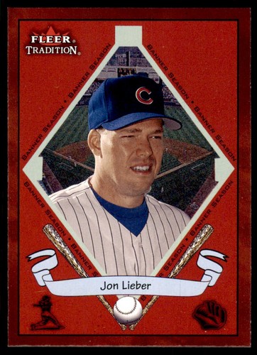 2002 Fleer Tradition Jon Lieber Baseball Cards #482 | eBay