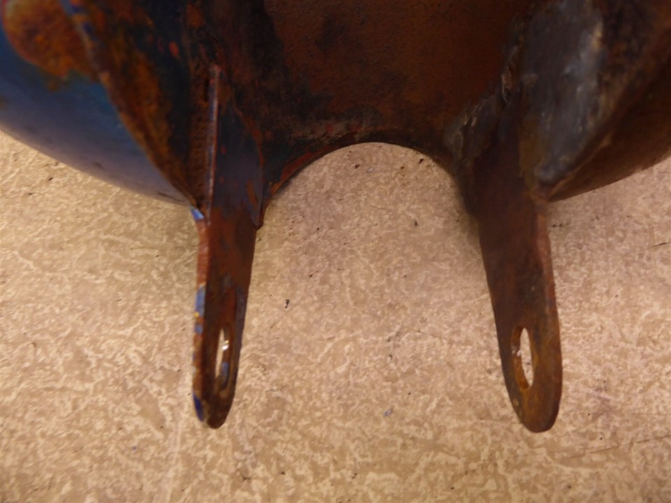 1970 Benelli Dynamo Mini 65cc S218) blue chrome gas petrol fuel tank ...