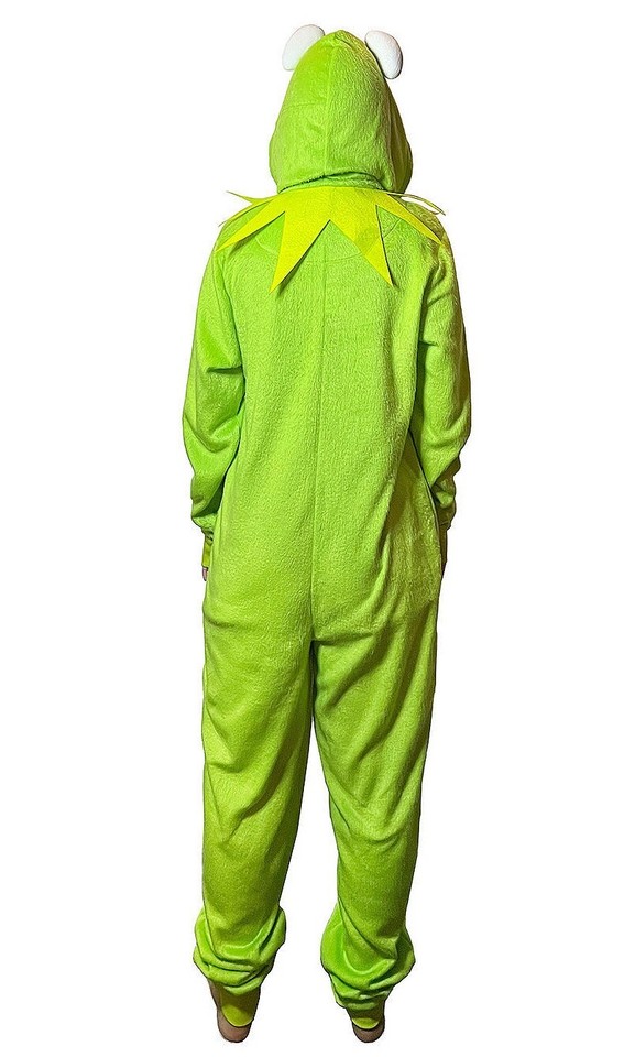 Kermit The Frog Union Suit Muppets Halloween Costume Women Men One ...