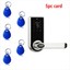 Electronic Smart Door Lock Keyless Code Keypad Security Entry W/5 RFID ...