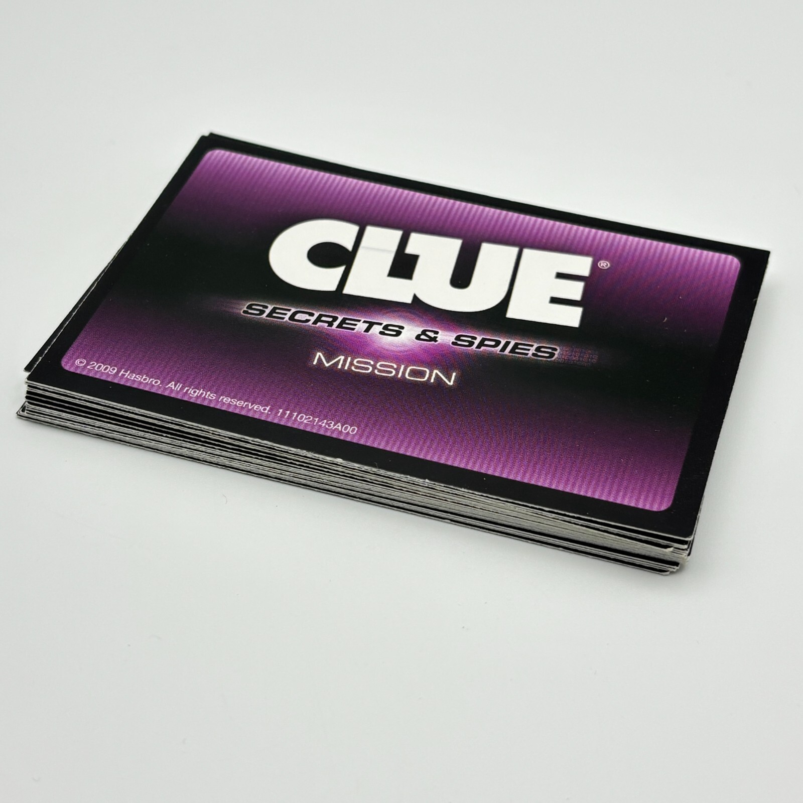 Clue Secrets & Spies 18 Mission Cards 2009 Replacement Pieces Parts | eBay