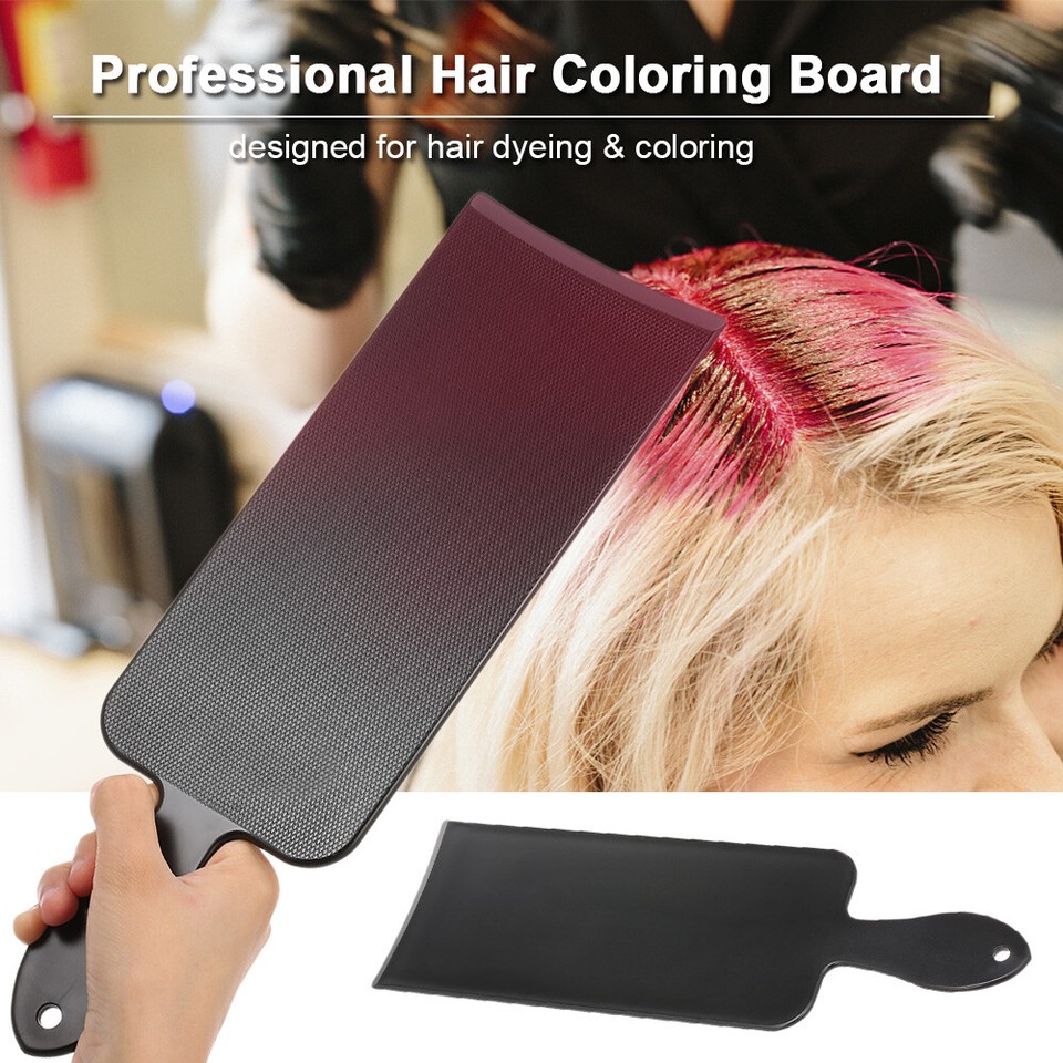 Hair Coloring Board Professional Hair Tint Dyeing Highlighting Board ...
