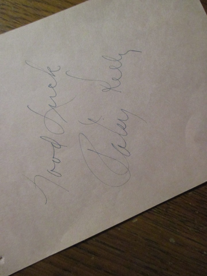 PATSY KELLY (Died-1981)("Thelma Todd/Rosemary's Baby")Signed Vintage 4 ...