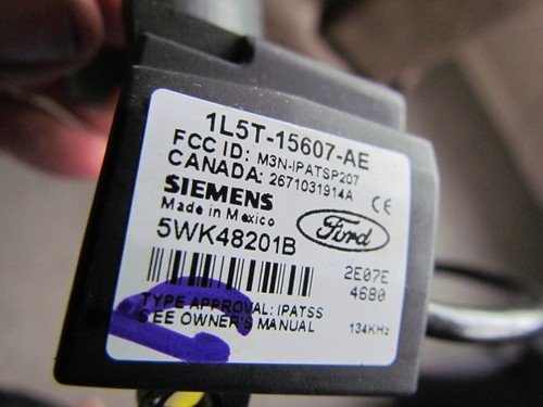 2001-2005 FORD RANGER EXPLORER IGNITION SWITCH AND TRANSCEIVER 1L5T ...