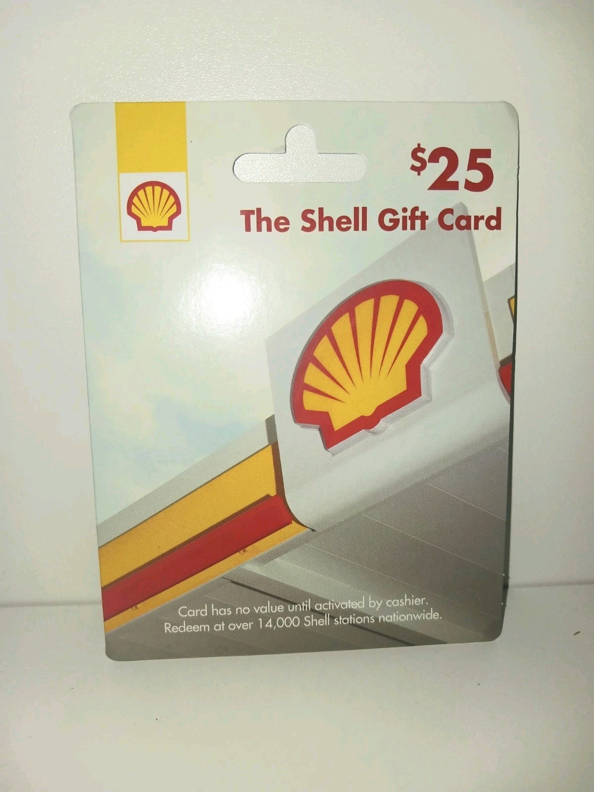 $25.00 The Shell Gift Card Physical Card Gas Gasoline Fuel Redeem at ...