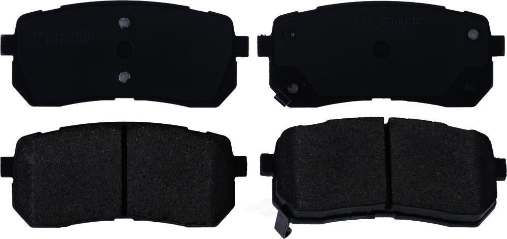 Disc Brake Pad Set-PSM Semi-Met Disc Brake Pad Rear Autopart Intl 1402 ...