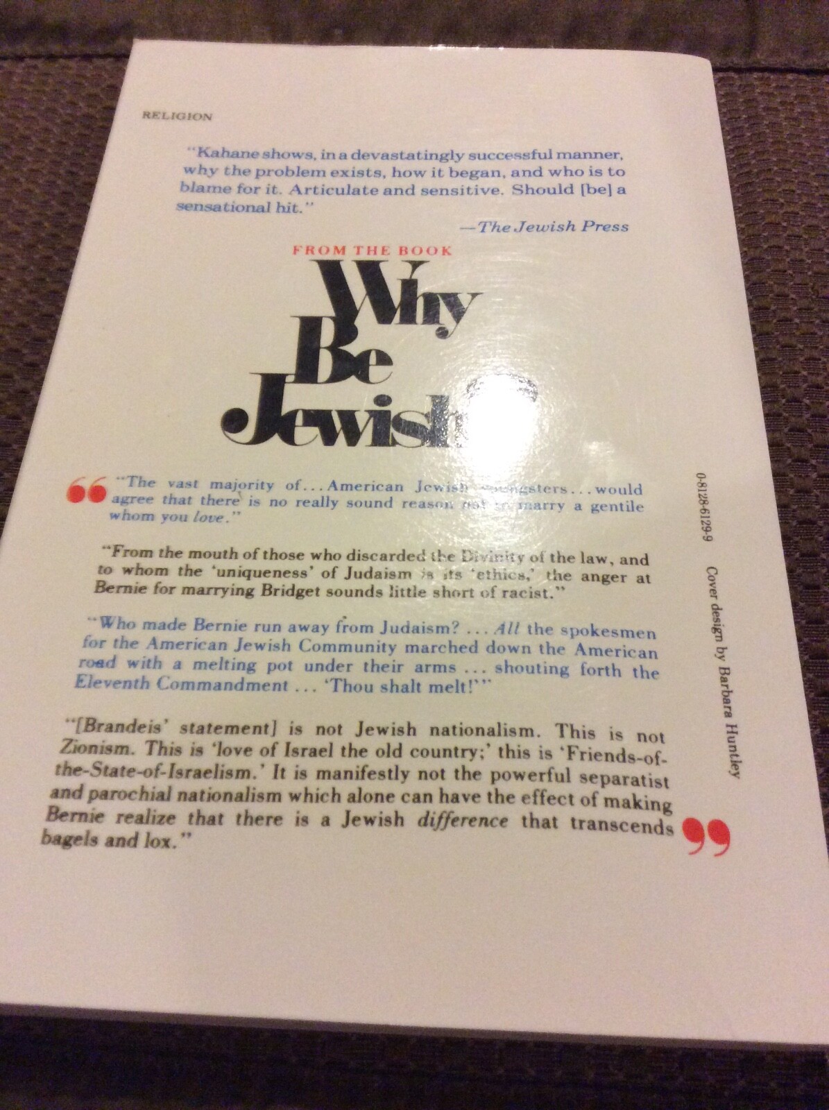 Why Be Jewish? : Intermarriage, Assimilation and Alienation by Meir ...