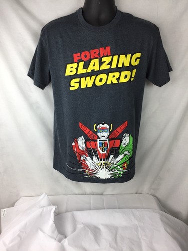 Gildan Voltron “Form Blazing Sword ”. Gray Shirt Size medium NWOT | eBay