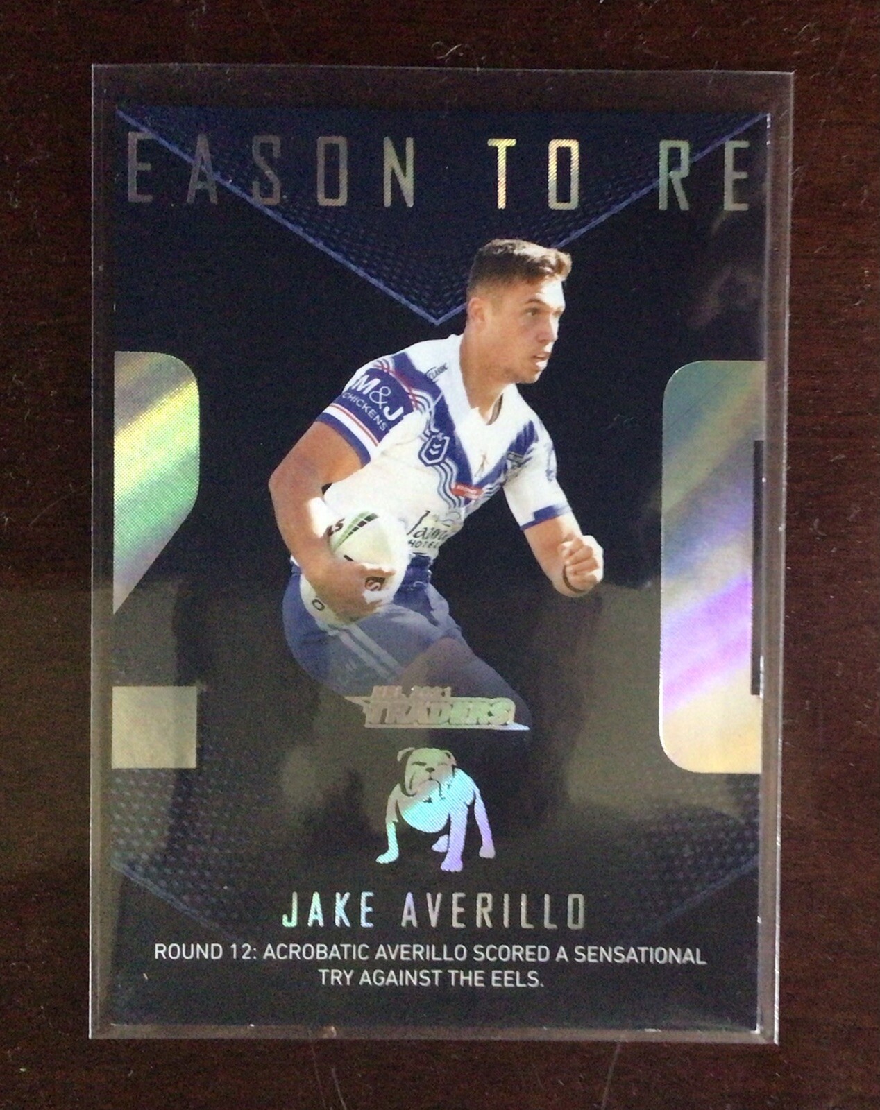 2021 nrl traders .seasons to remember Jake Averillo .mint condition | eBay