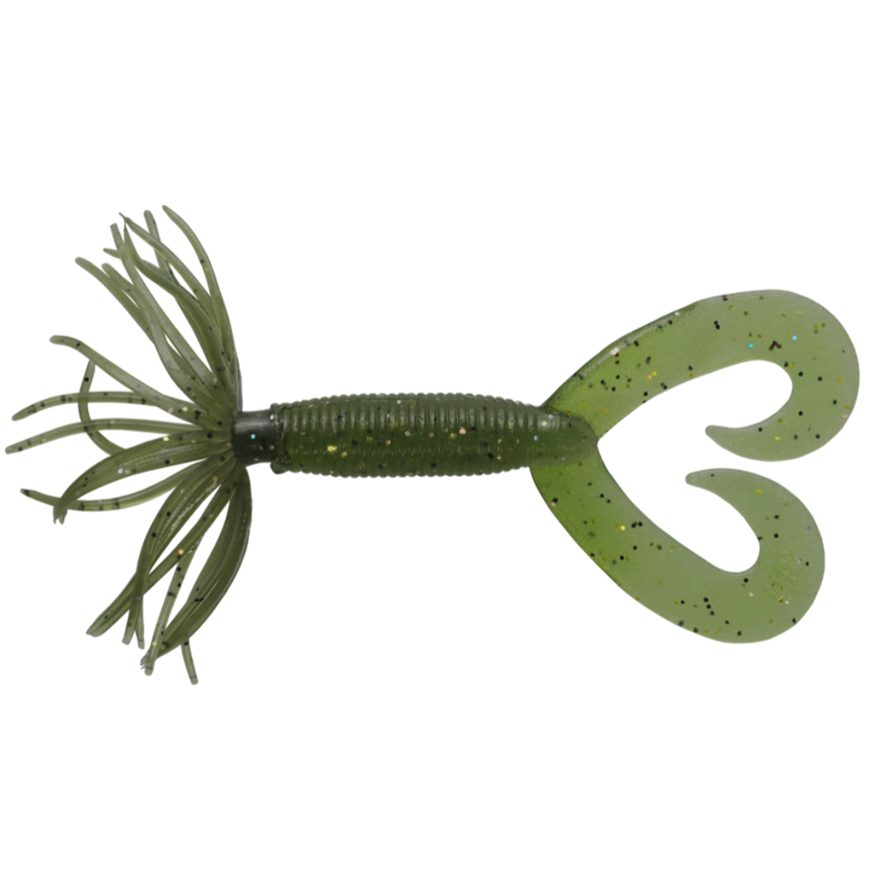 NEW GARY YAMAMOTO 2.5" DOUBLE TAIL HULA GRUB SELECT COLOR 2.5 INCH BASS ...