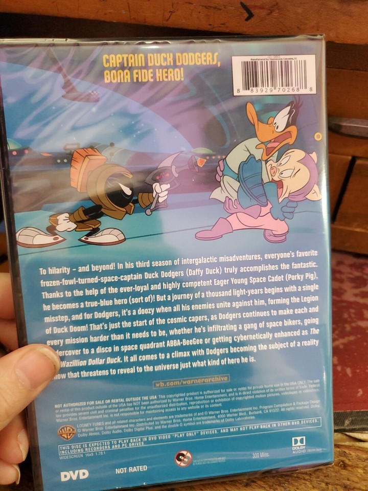 Duck Dodgers: The Complete Third Season (DVD, 2005)NEW SEALED ...