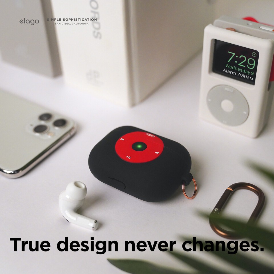 AirPods Pro Case - elago® Classic iPod Music Player Case with Keychain ...