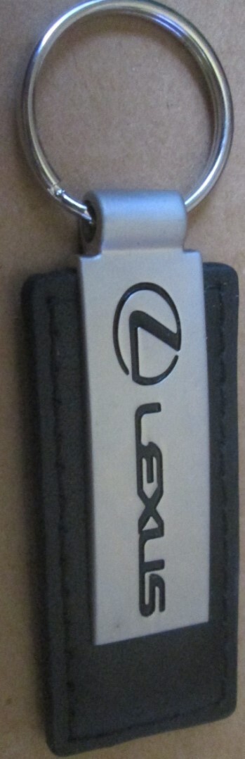 LEXUS Pembroke Pines black leather Keyring Key Chain Keychain 2.75" | eBay