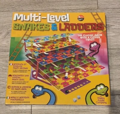 Christmas Game Multi-Level Snakes & Ladders The Happy Puzzle Company | eBay