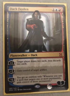 MTG Dack Fayden Near Mint Normal Eternal Masters | eBay