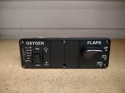 Precise Flight (Cirrus SR22T) Integrated Flap and Oxygen Switch | eBay