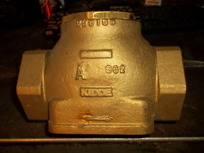 KIDDE 870152 CHECK VALVE 290155 1-3/4" (R5) | eBay