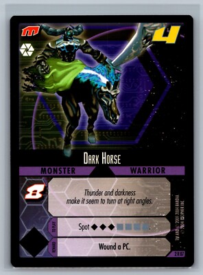 .hack ENEMY TCG Dark Horse #2R87 Rare CCG DOT Distortion | eBay