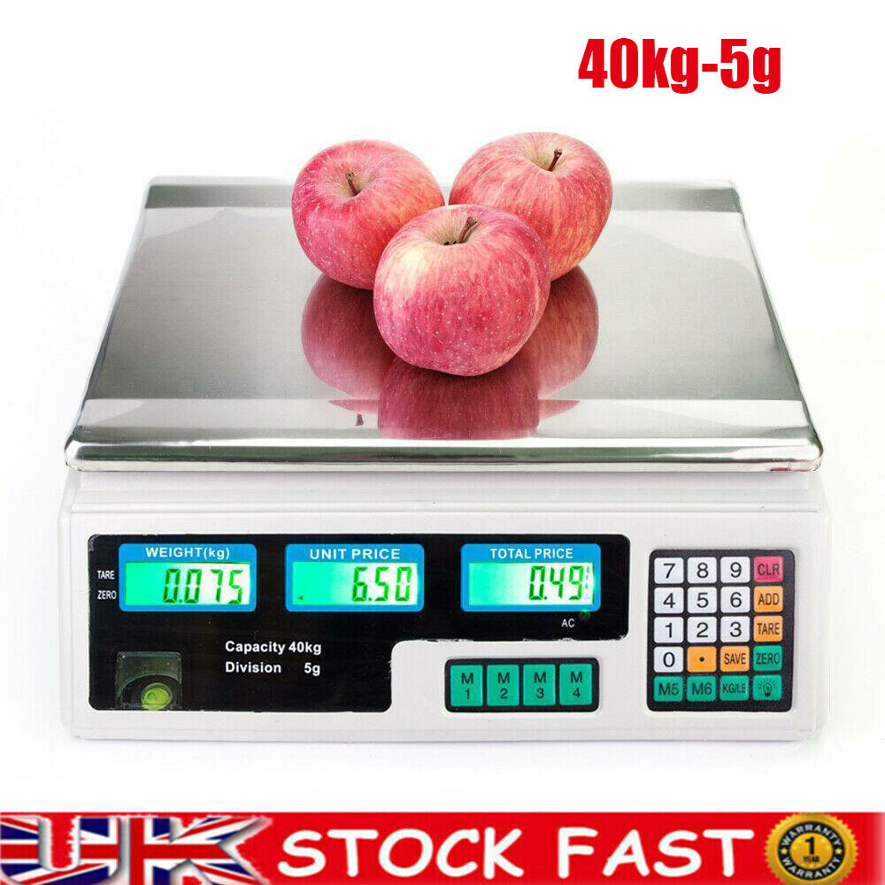 Commercial Digital Meat Scale Food Scale 10 Lb. Digital Portion