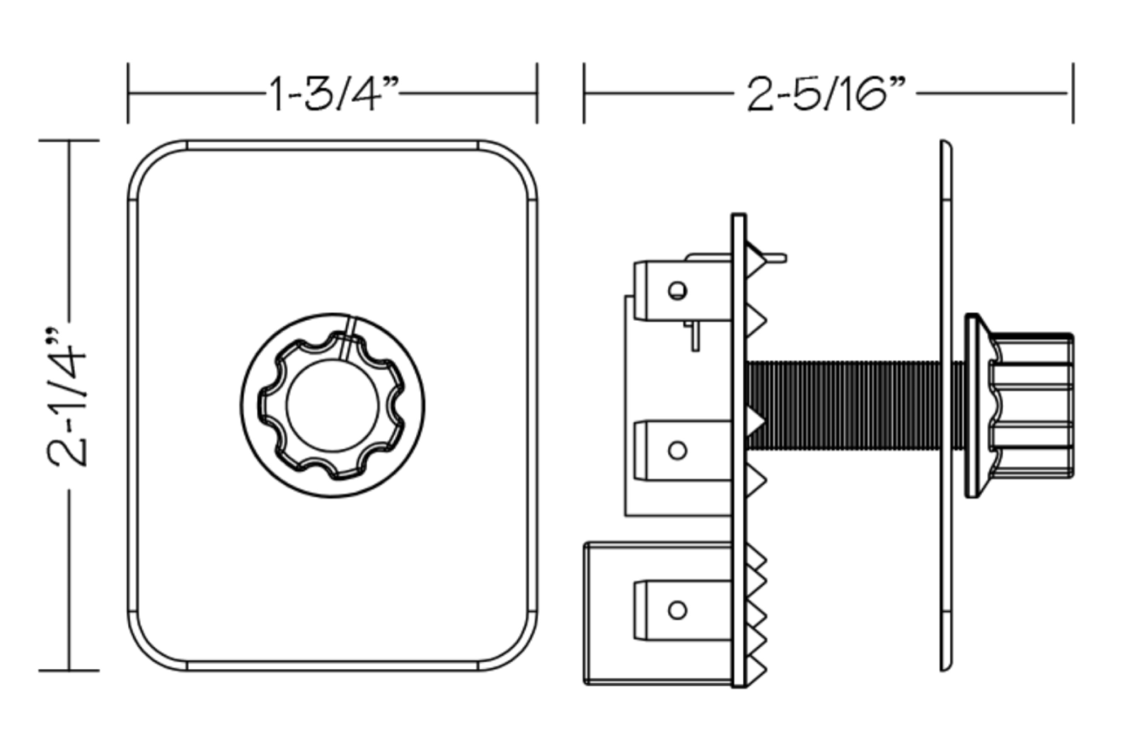 FLOW-RITE PRO-TIMER, ADJUSTABLE BOAT LIVEWELL TIMER WITH SWITCH, MP-103 ...