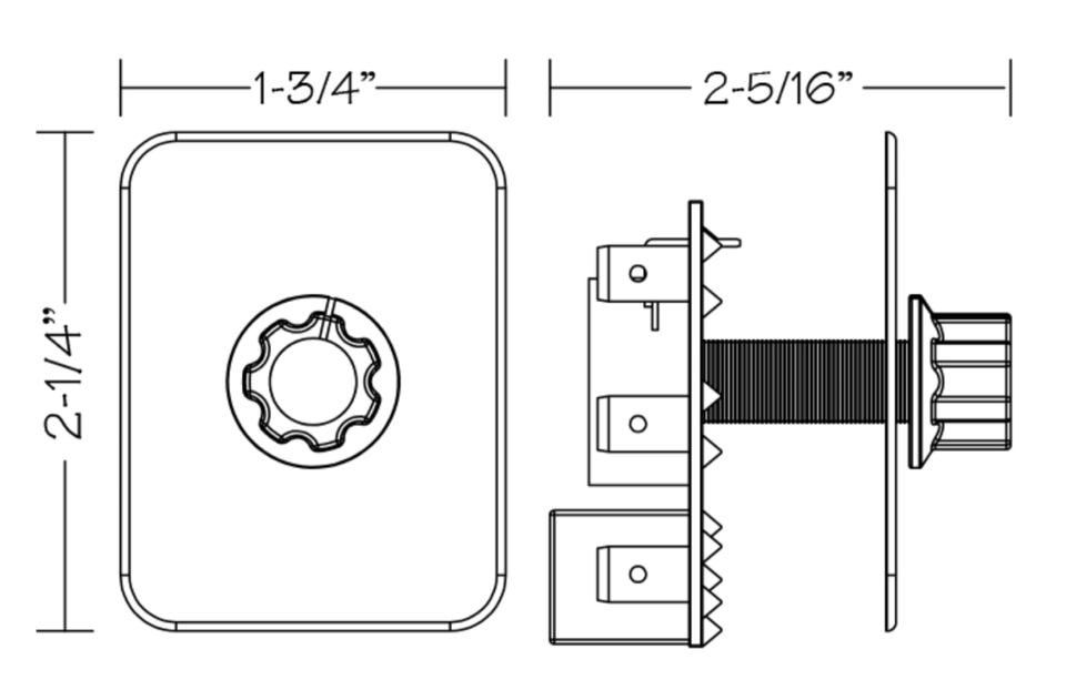 FLOW-RITE PRO-TIMER, ADJUSTABLE BOAT LIVEWELL TIMER WITH SWITCH, MP-103 ...