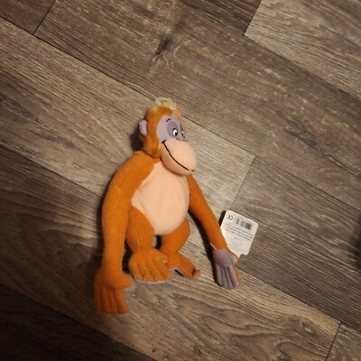 JUNGLE BOOK KING LOUIE DISNEY BEAN BAG APPLAUSE NEW WITH TAG | eBay