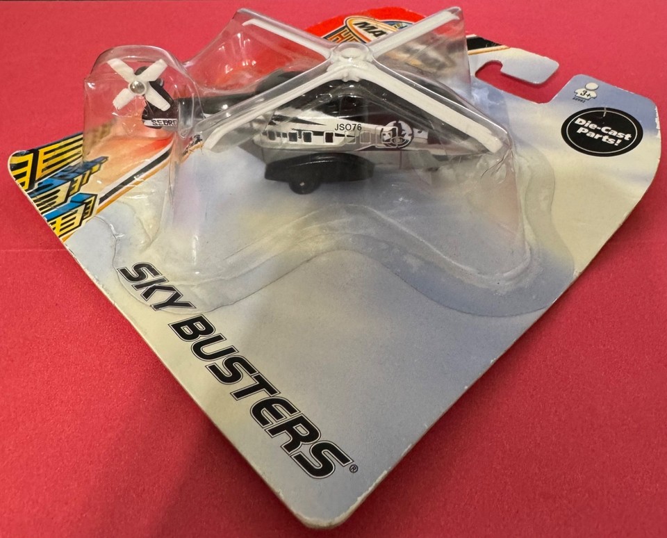 MATCHBOX HERO CITY SKY BUSTERS HEROCOPTER HELICOPTER SECRET MISSION ...