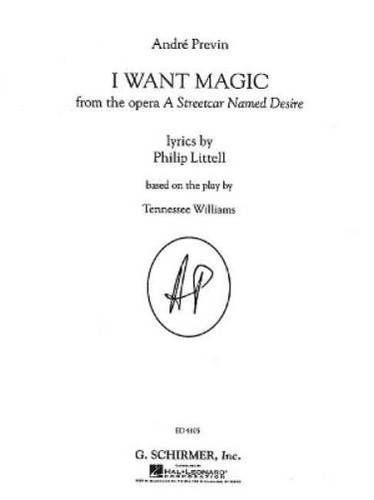 Andre Previn I Want Magic (Tascabile) 9780634007866 | eBay