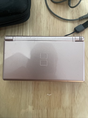 Nintendo DS Lite Pink USG-001 Handheld Video Game System + Stylus ...