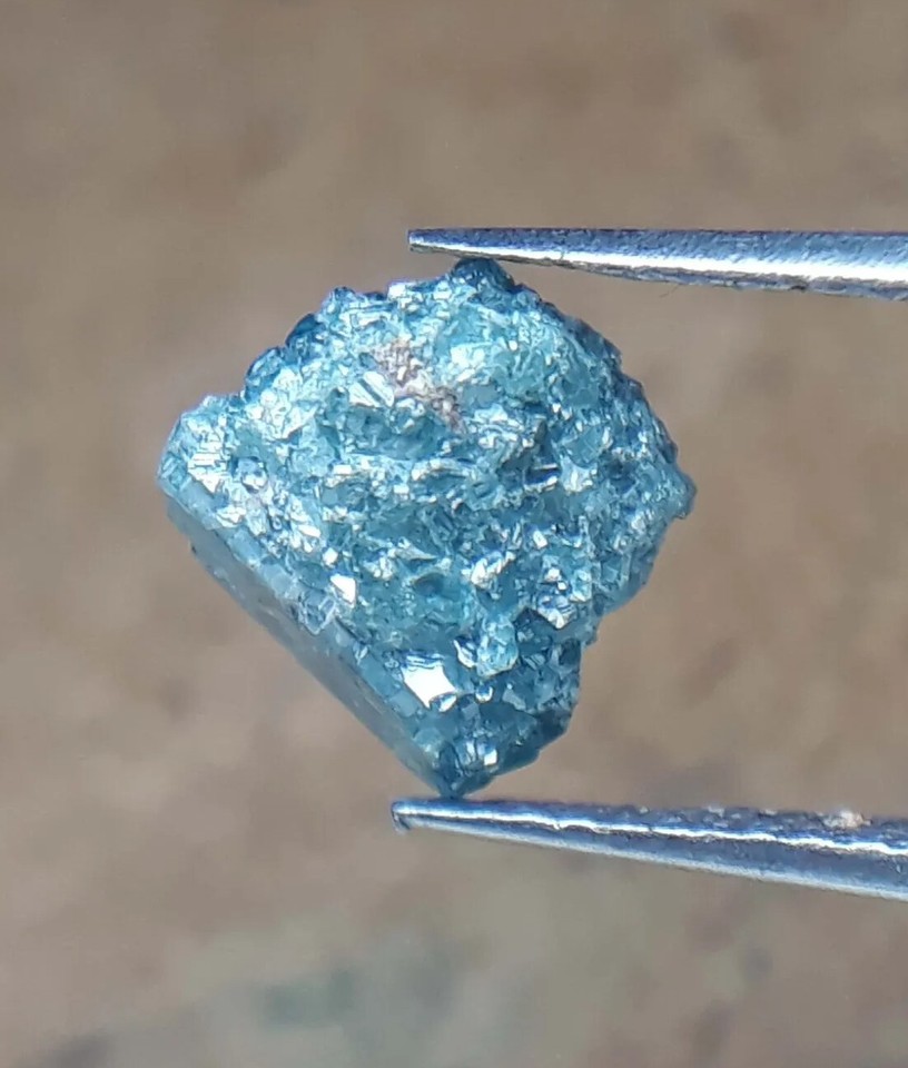 GIFT DIAMOND 2.08 Ct,Natural Blue Rough Diamond|Light Blue Diamond ...