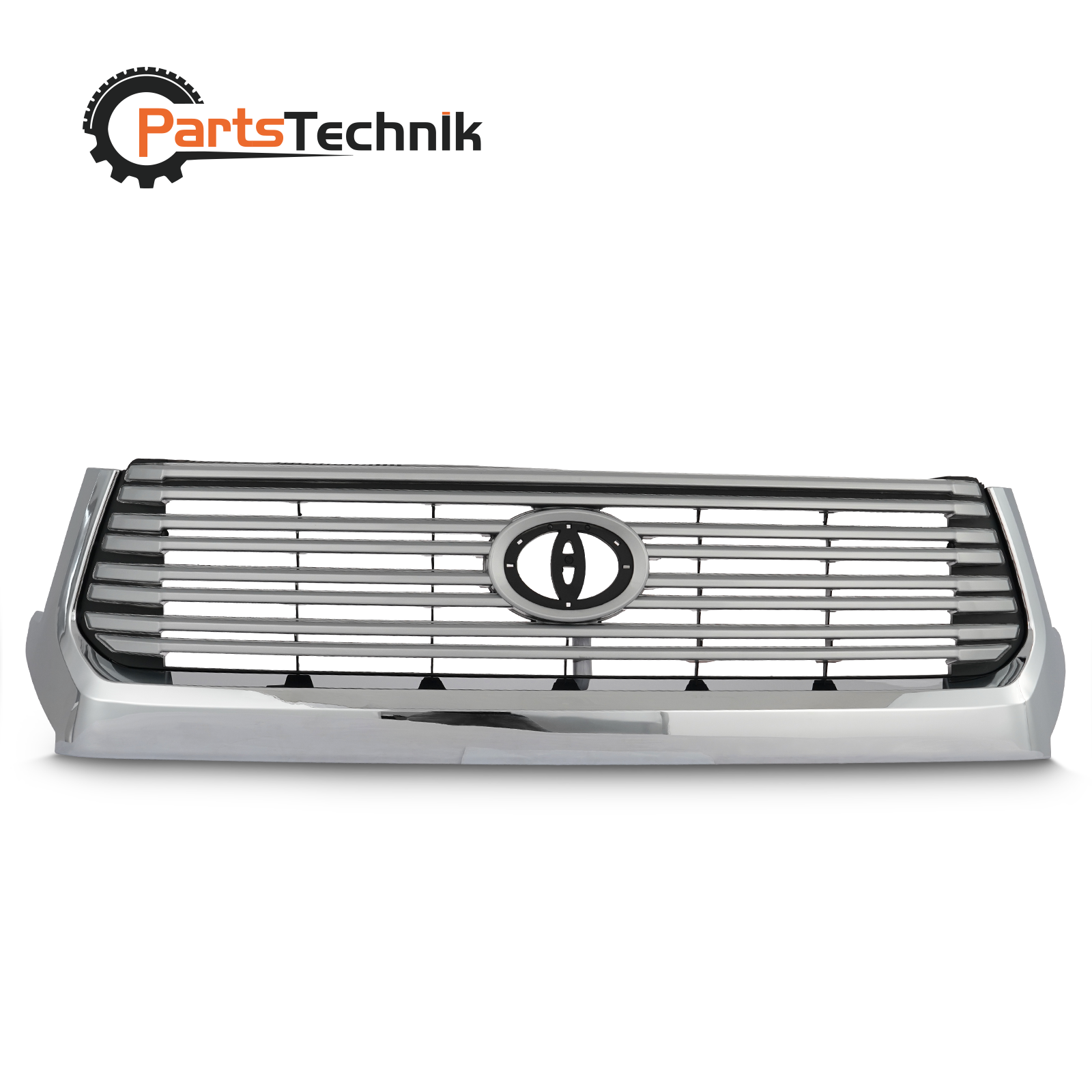 For Toyota Tundra 2014-2017 Front Grille Grill Chrome / Silver Shell ...
