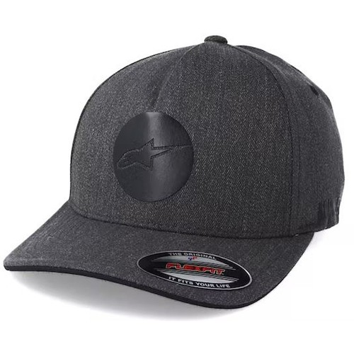 Alpinestars Dot Flex-Fit Back Baseball Cap Hat Charcoal Heather Large ...