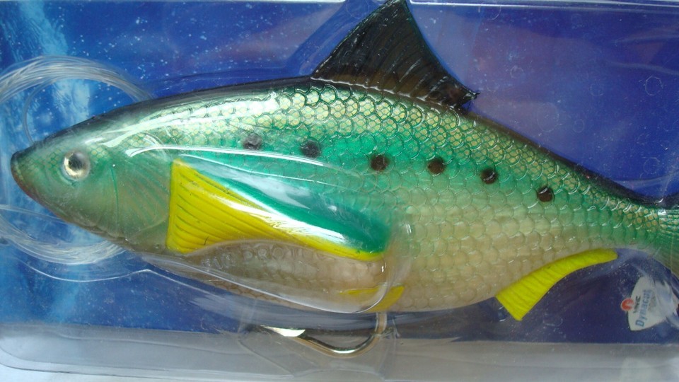 10" WILLIAMSON SALTWATER LIVE SERIES BUNKER TROLLING 6 KNOTS TUNA MOSS ...