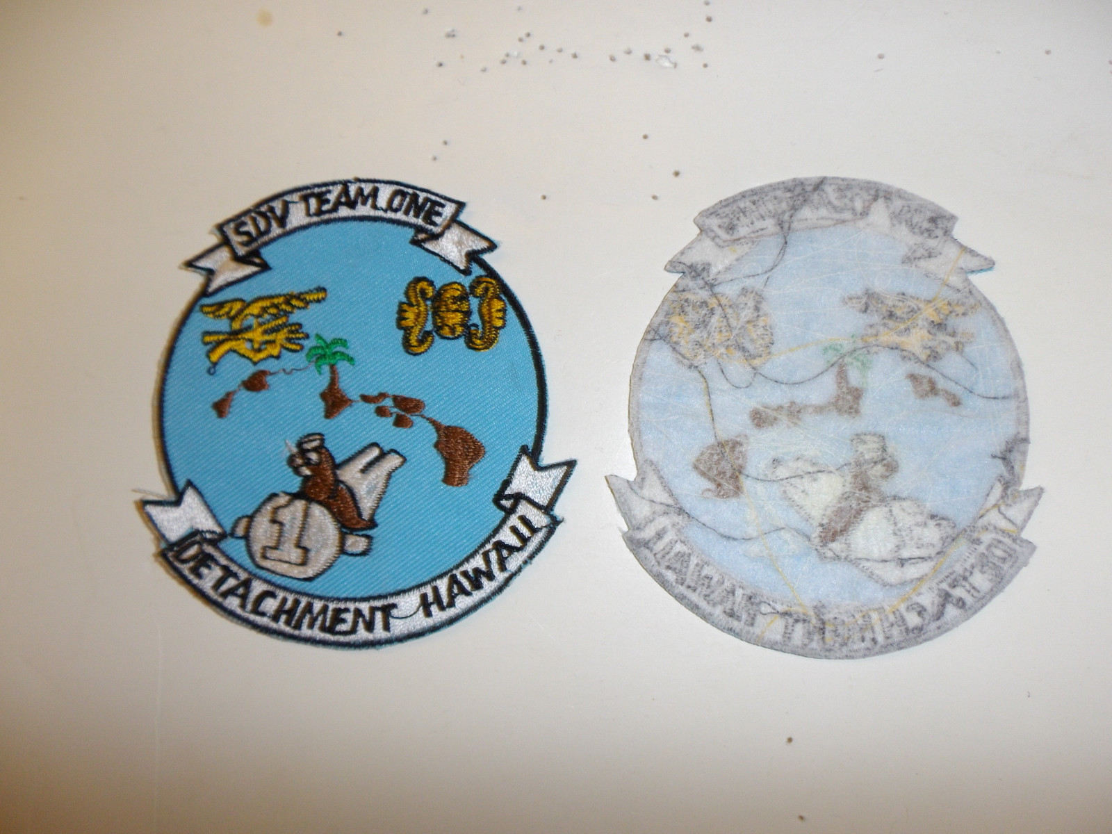 b3461 Vietnam US Navy SEAL UDT patch SDV Team One Detachment Hawaii ...