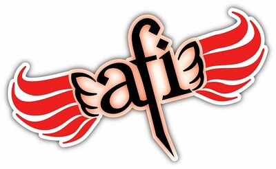 AFI Band Rock Punk Music Car Bumper Window Sticker Decal 5"X3.5" | eBay