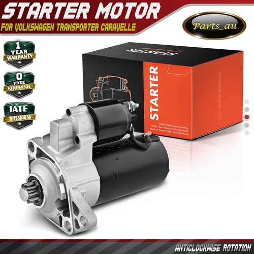 Starter Motor for VW Transporter Caravelle 70A 70E 7DE 7DC 70B 7DJ 2.4L ...