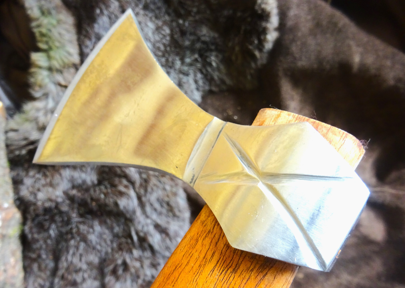 Axt Beil Wikinger Handaxt Mittelalter Outdoor Franziska Handgeschmiedet (NX) | eBay.de