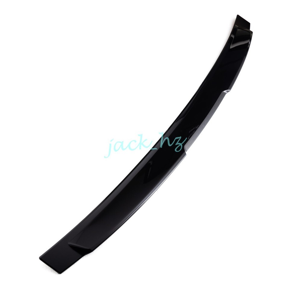Glossy Black Rear Trunk Spoiler Wing Lip Trim Stylish For Toyota Prius ...