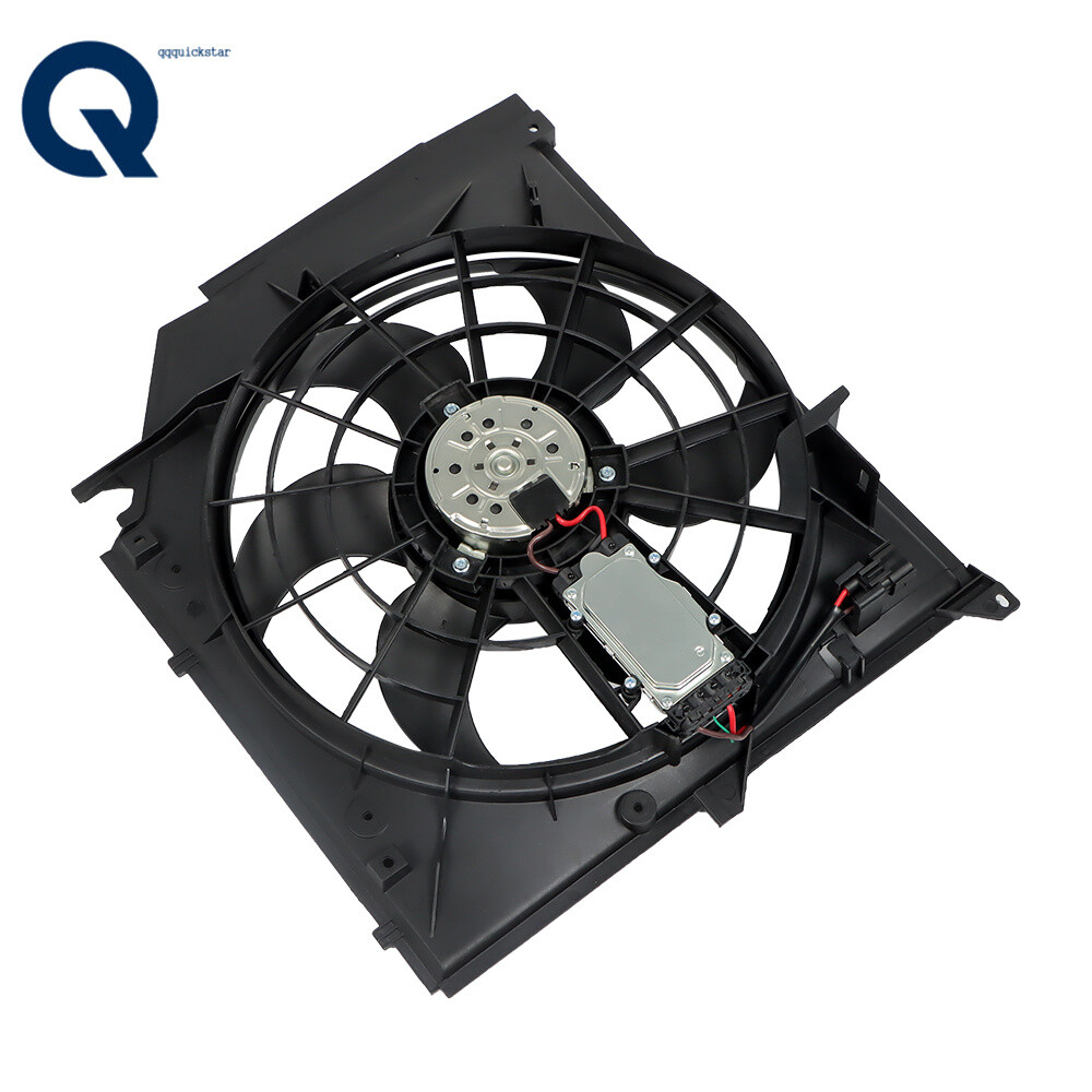 Radiator Cooling Fan Assembly For 2001 2002 2003 2004 2005 BMW 325Ci ...