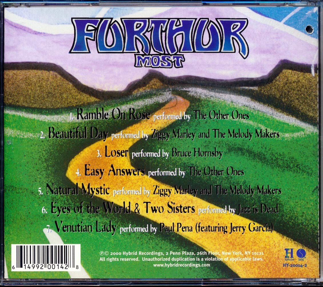CD Jerry Garcia, Bruce Hornsby, Ziggy Marley, Etc. - Furthur Most | eBay