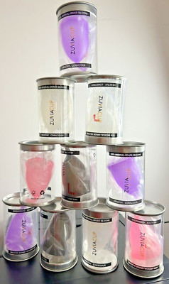 4x Menstrual Period Moon Cups Set of 4. Norm/Reg/Heavy Flow Medical ...