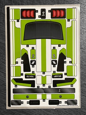 NEW LEGO | Sticker Sheet for Set 42138 - Technic Ford Mustang Shelby ...