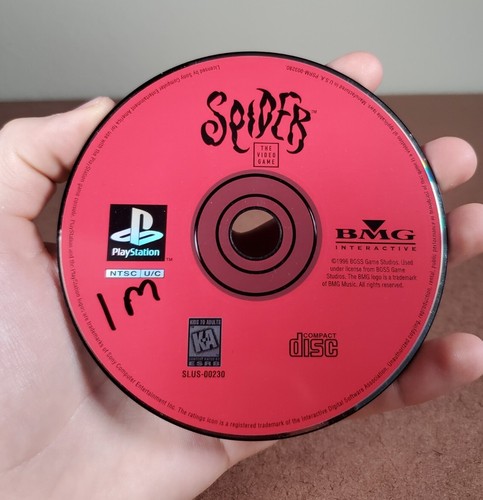 Spider (Sony PlayStation 1, 1996) PS1 Disc Only Video Game - Tested ...
