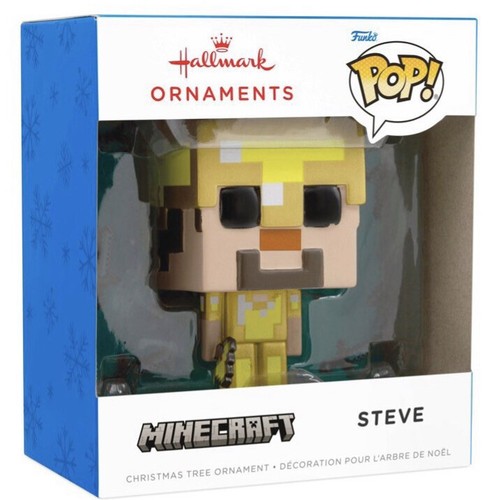 Hallmark Funko Pop! Minecraft Steve 3” Christmas Ornament Walmart ...