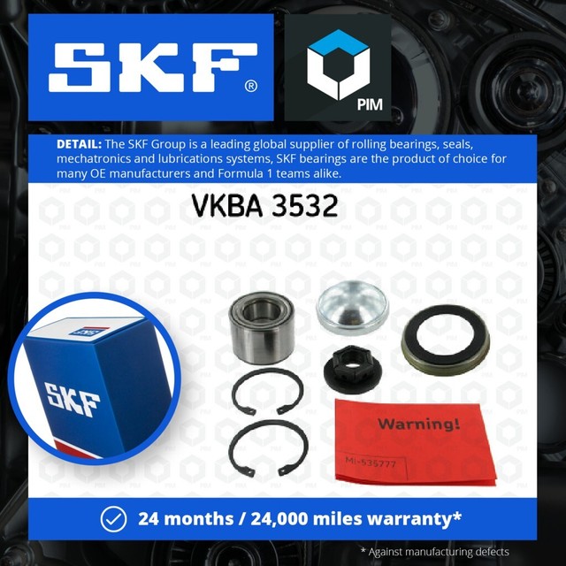 Wheel Bearing Rear VKBA3532 SKF for Ford Fiesta Focus Fusion MAZDA ...