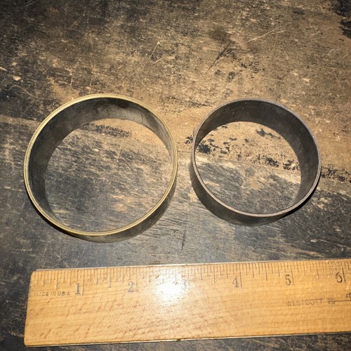 Print Blocks ( Round Brass Borders ) 2 Total! Different Sizes Room For ...